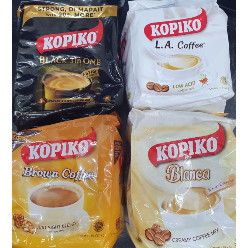 【印尼】KOPIKO三合一即溶咖啡系列 有四種口味 | 蝦皮購物