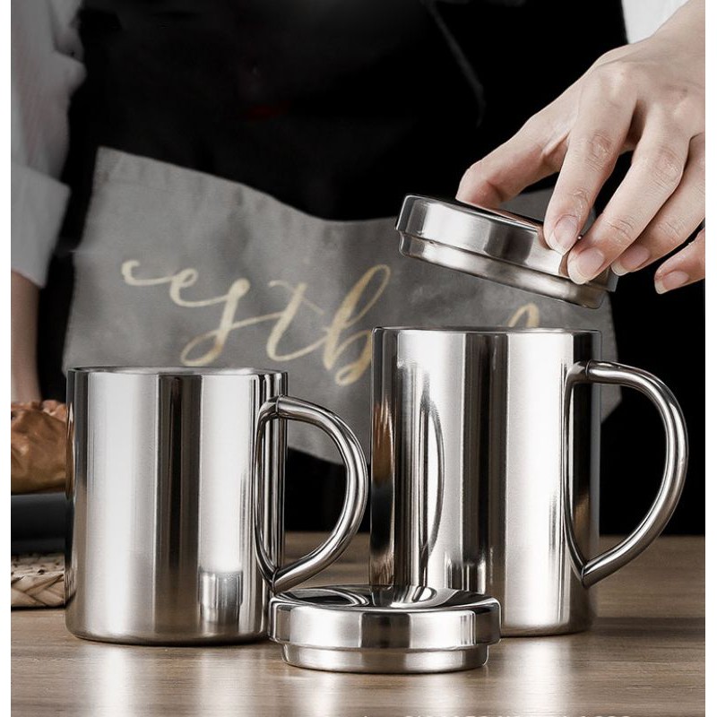 不鏽鋼馬克杯 雙層馬克杯 | 蝦皮購物