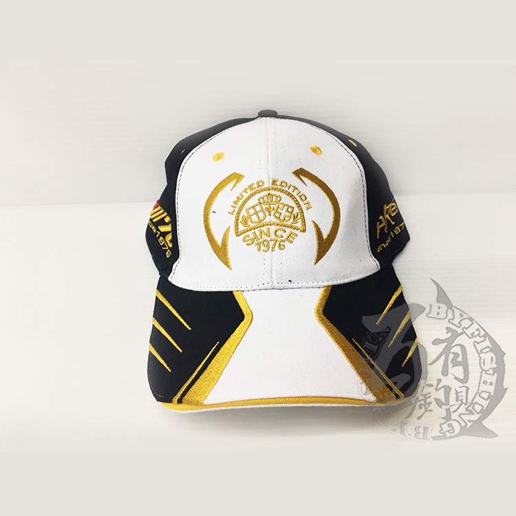 太平洋POKEE PK-8280 釣魚帽 【百有釣具】白色為底搭配簡單精緻的刺繡設計 | 蝦皮購物