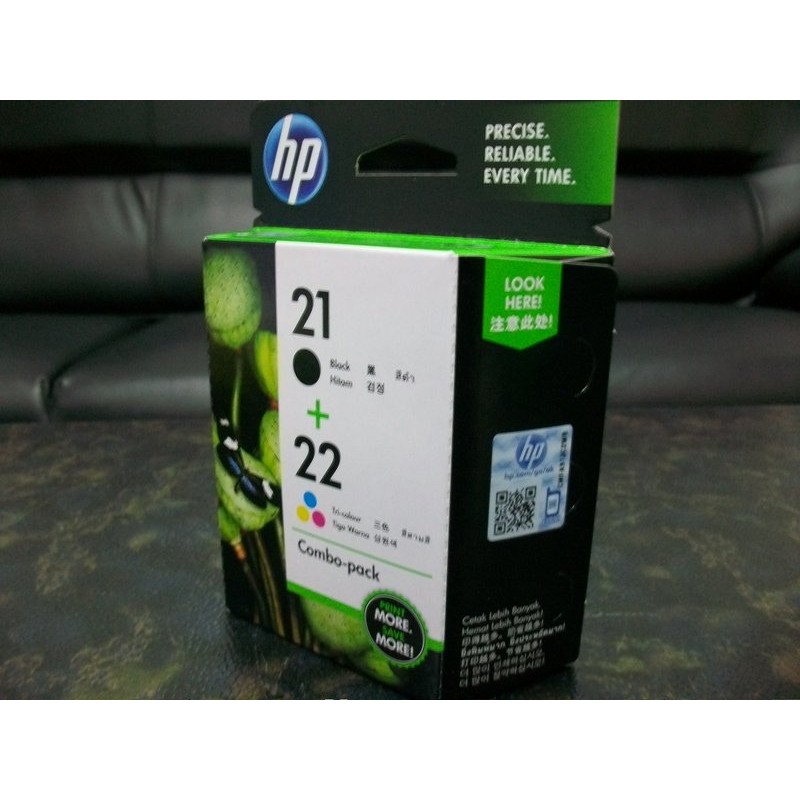 [超級碳粉]含稅 原廠 HP 21 22 全新原廠墨水匣 CC630AA C9351A C9352A 21號 22號 | 蝦皮購物