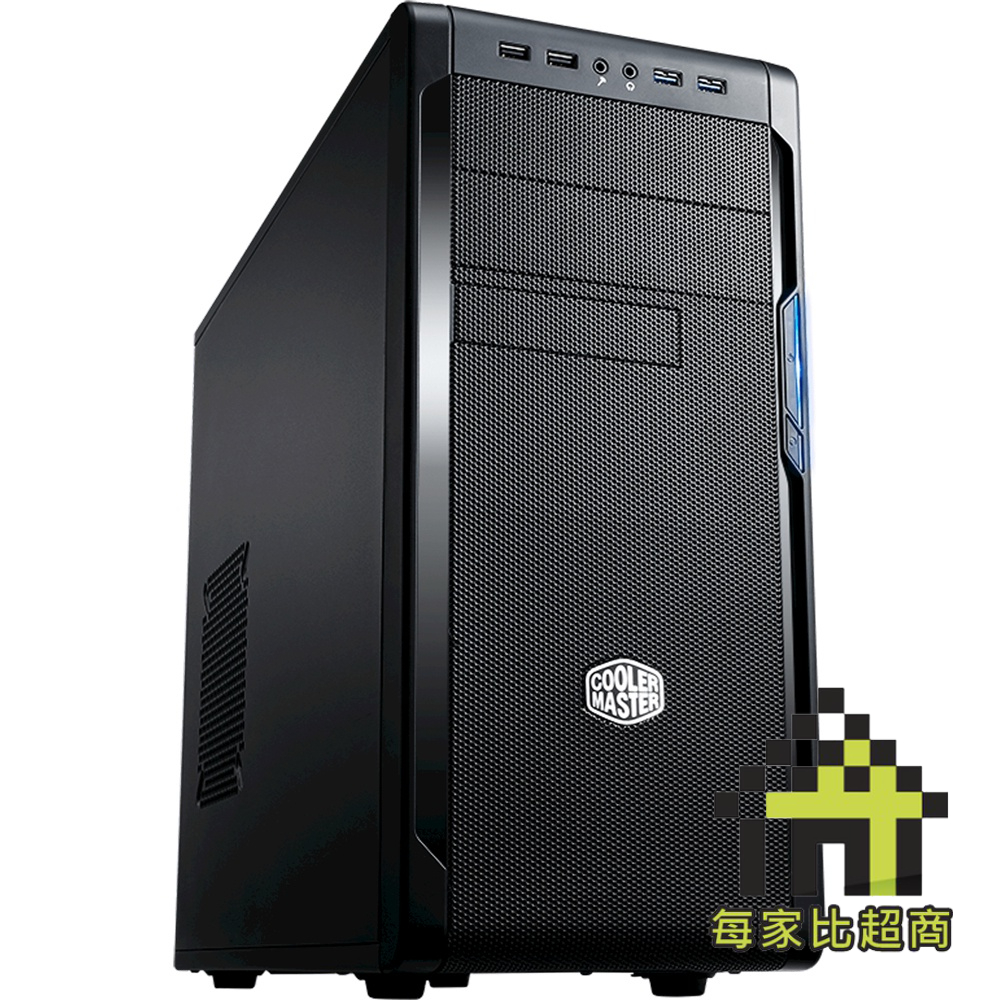 Cooler Master N300 黑化機殼 酷碼 ATX 雙USB3+雙USB2 NSE-300-KKN3【每家比】 | 蝦皮購物
