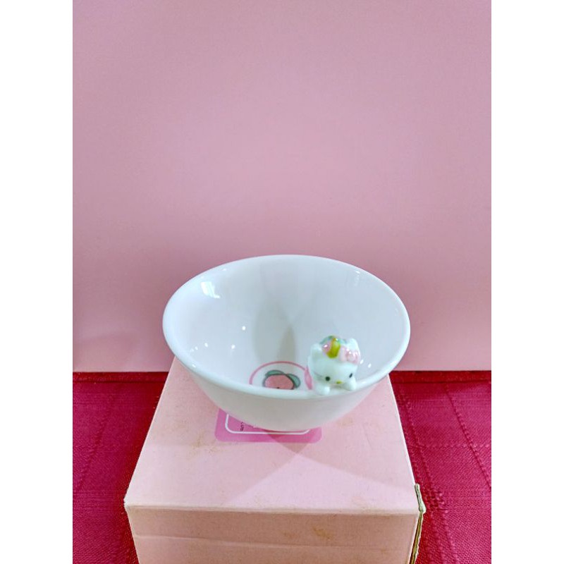 97”kitty桃子碗 | 蝦皮購物