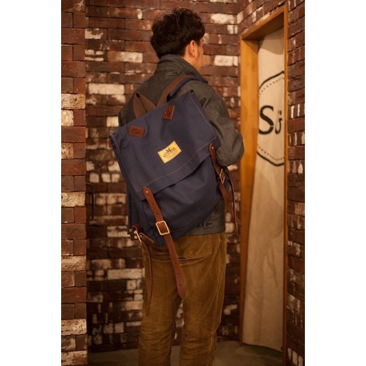 SEIL MARSCHALL CANOE PACK SMALL 德國製 帆布後背包 牛皮 | 蝦皮購物