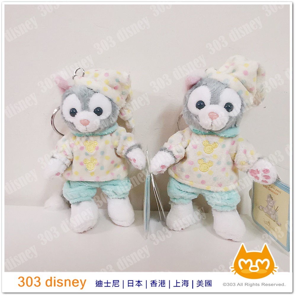 香港迪士尼樂園 睡衣 畫家貓 gelatoni 吊飾【303 disney 代購】 | 蝦皮購物