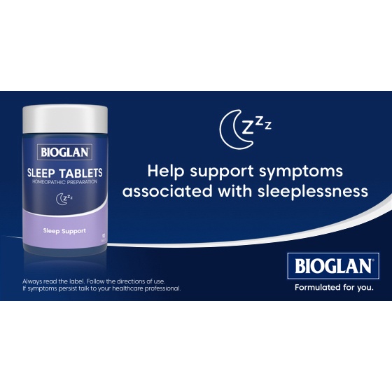 【現貨】澳洲 Bioglan SLEEP TABLETS 放鬆助眠片 90粒 | 蝦皮購物