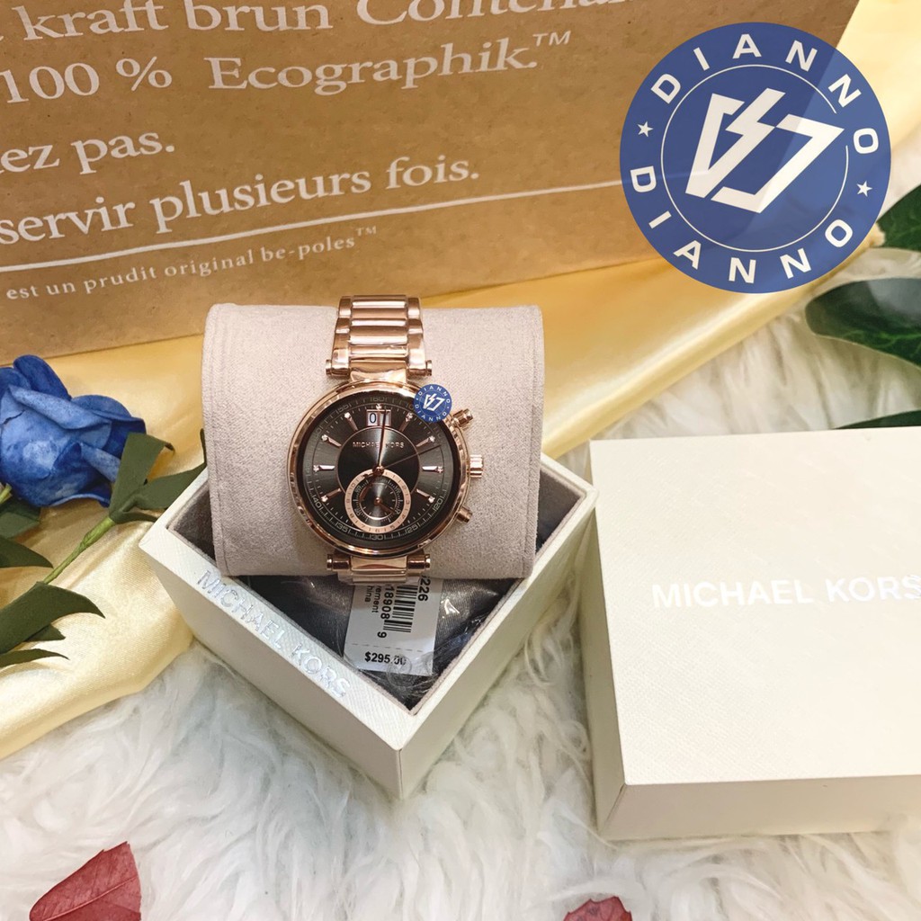 免運 現貨 帝安諾-實體店面 保固 附發票 MICHAEL KORS 女錶 MK手錶 玫瑰金色 鋼鏈 腕錶 MK6226 | 蝦皮購物
