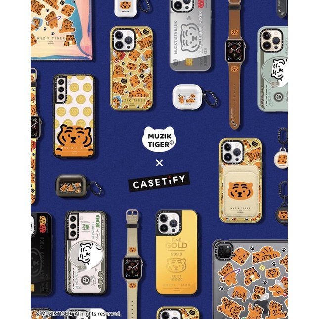 韓國限定 Muzik Tiger 聯名 casetify iphone 13 防摔手機殼 phone case | 蝦皮購物