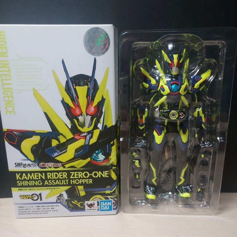 假面騎士 01 zero one 閃耀突擊蝗蟲 shf 日版 | 蝦皮購物