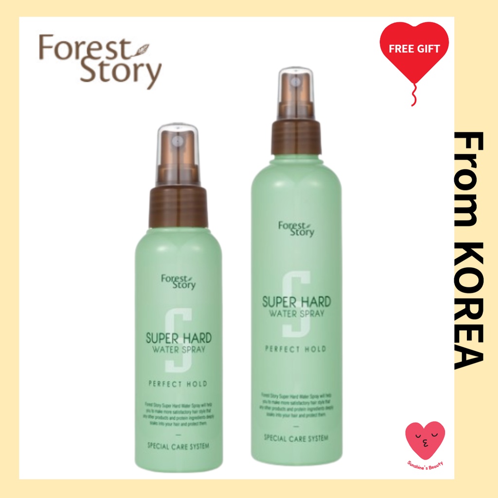 【forest story】超強定型水噴霧 100ml / 252ml｜天然護髮｜水性配方不黏膩 | 蝦皮購物