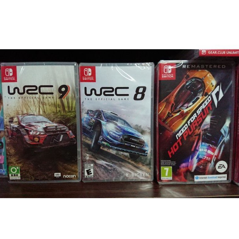 【全新現貨】NS Switch遊戲 WRC8 世界越野冠軍賽8 世界拉力錦標賽9 WRC9 中文版 | 蝦皮購物