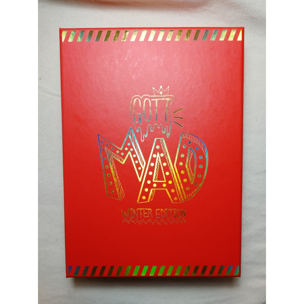LUER GOT7「MAD」韓國進口專輯 Winter Edition___ 갓세븐 앨범 album | 蝦皮購物