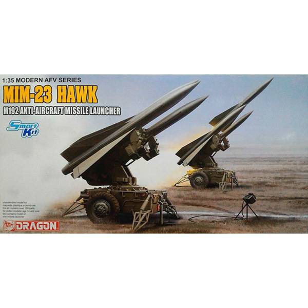 DRAGON 3580 Mim-23 Hawk M192 國軍 鷹式地對空飛彈 附國軍水貼 1/35 組裝模型 | 蝦皮購物