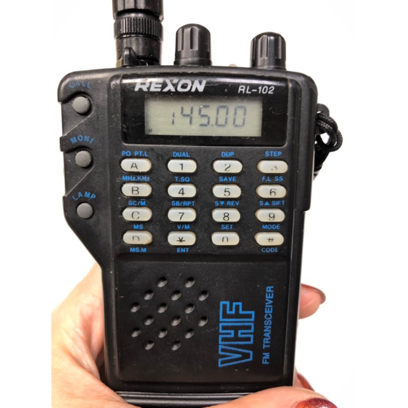 【中古良品】【無線電】REXON RL-102 單頻 144MHz 5W 傳統線路 | 蝦皮購物