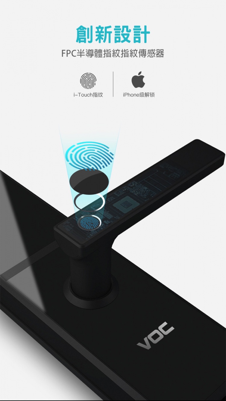 【VOC電子鎖】破盤優惠 X7S 五合一 WI-FI遠端｜指紋｜卡片｜密碼｜鑰匙 智能電子鎖 (含安裝) | 蝦皮購物