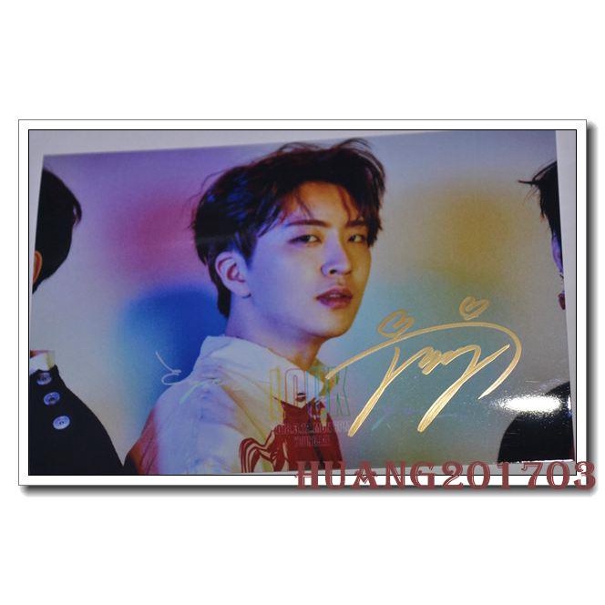 201803 GOT7新款 崔榮宰 8輯 eyes on you 親筆簽名照 A款 | 蝦皮購物