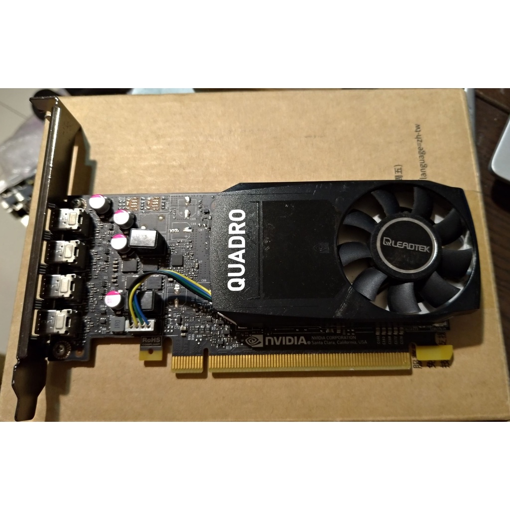 Quadro P1000 專業繪圖卡 二手 | 蝦皮購物