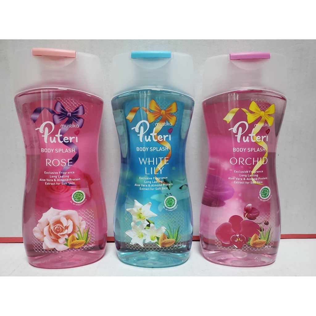 MUSTIKA RATU PUTERI BODY SPLASH PUTRI COLOGNE 印尼香水 245ML | 蝦皮購物