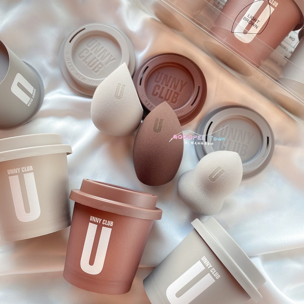I'M UNNY美妝蛋不卡粉 好推 無異味 水滴蛋 葫蘆蛋 斜切蛋 | 蝦皮購物