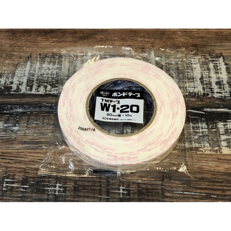 日本小西膠帶KONISHI TM Tape W1-20超強雙面膠帶 10M | 蝦皮購物