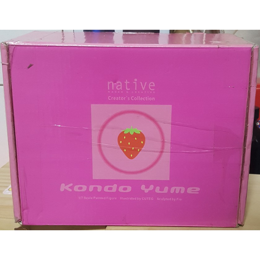 巨無霸 KONDO YUME Native 少女素材 草莓女孩 可拆 紳士 動漫 公仔 模型 | 蝦皮購物