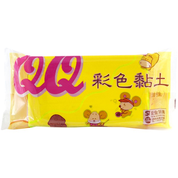 【玩具兄妹】現貨開發票! QQ彩色油性黏土 400g 12色 ST安全玩具 台灣製造 油性黏土 黏土玩具 黏土美勞材料 | 蝦皮購物