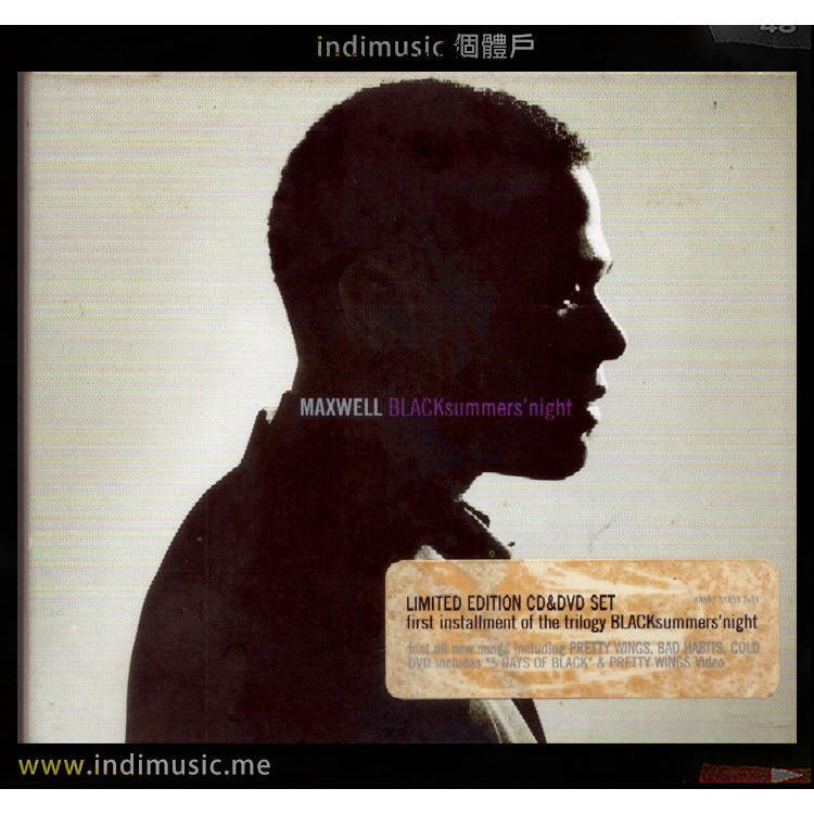 /個體戶唱片行/ Maxwell 麥斯威爾 豪華版 CD+DVD (Neo Soul) | 蝦皮購物