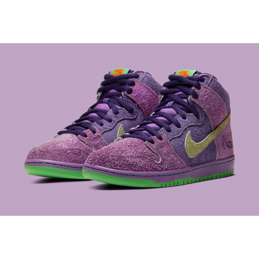 【紐約范特西】 預購 Nike SB Dunk High 420 Reverse Skunk 國際大麻日 420配色 | 蝦皮購物
