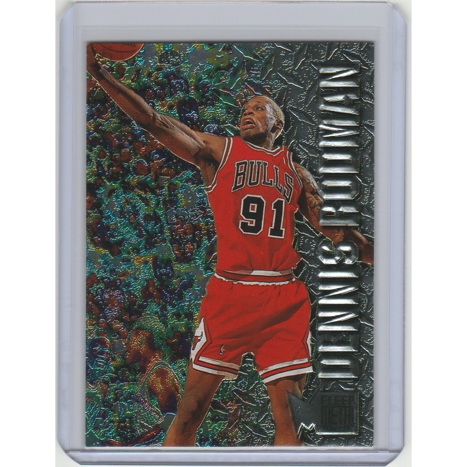 1/21 更新NBA 球員卡 DENNIS RODMAN 小蟲 羅德曼 絕版 老卡 METAL TOPPS SKYBOX | 蝦皮購物