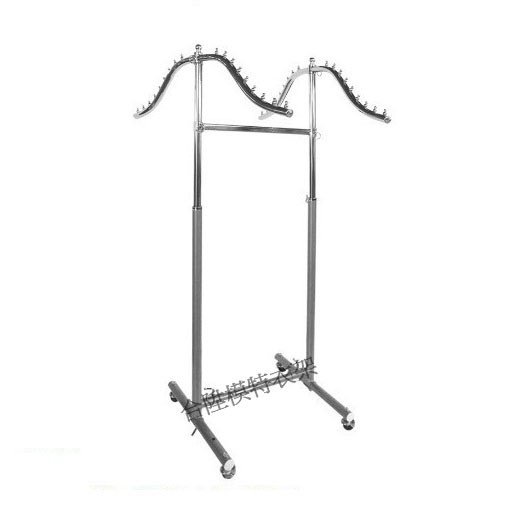 【台灣製造】雙斜衣架-雙面 雙斜衣架~曬衣架~服飾陳列~吊衣架~展示架 | 蝦皮購物