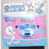 鵝頭牌 高級不鏽鋼22公分免火節能再煮鍋 (CI-2106) 4L 火鍋 鍋具 鍋子 電鍋 | 蝦皮購物