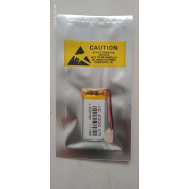 402040 280mah 3.7V 聚合物鋰電池 適用MP3 MP4 點讀筆 錄音筆及各式充電設備（含保護板） | 蝦皮購物