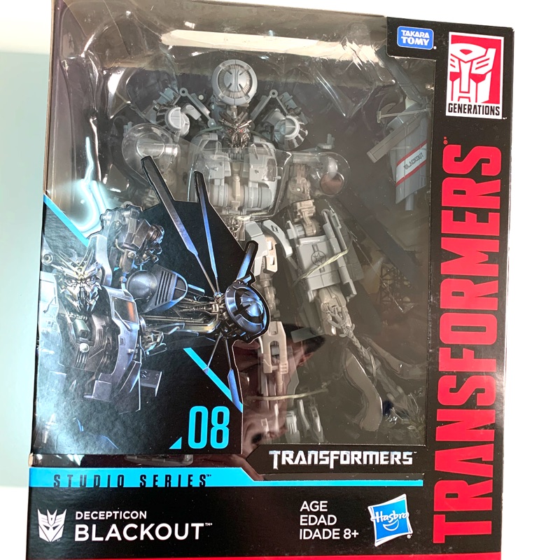 變形金剛 SS08 黑魔 L級 孩之寶正版 全新未拆 免運 | 蝦皮購物