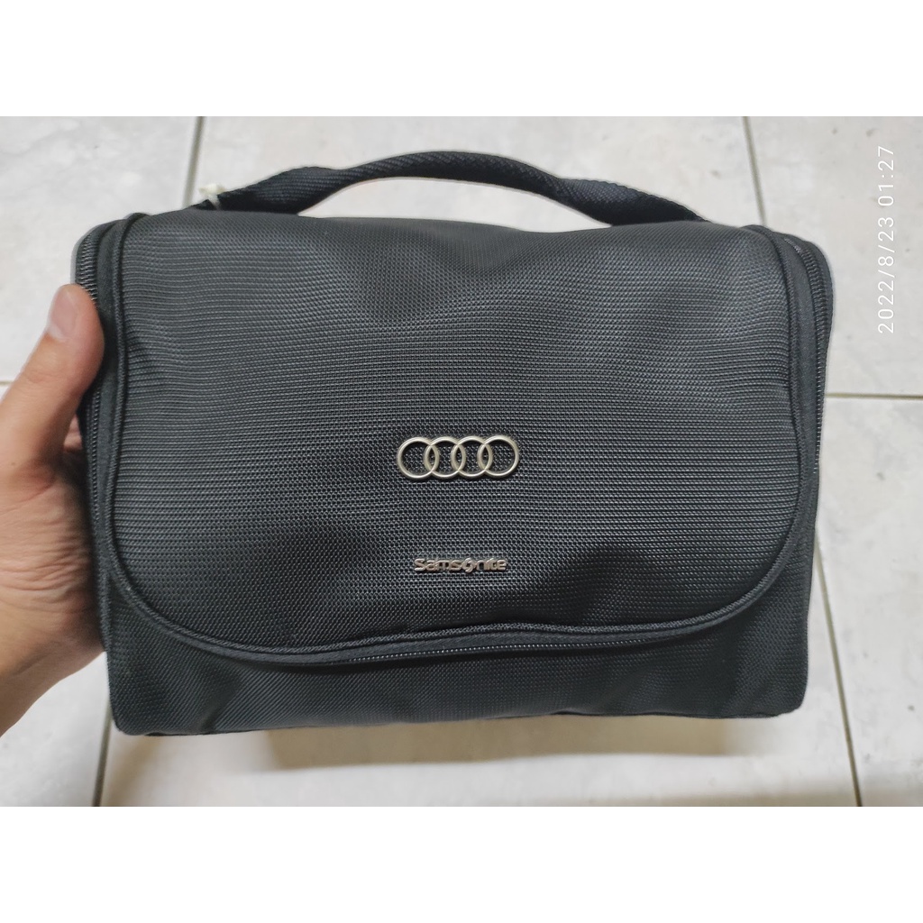 Audi x Samsonite 可掛式旅遊盥洗包 | 蝦皮購物