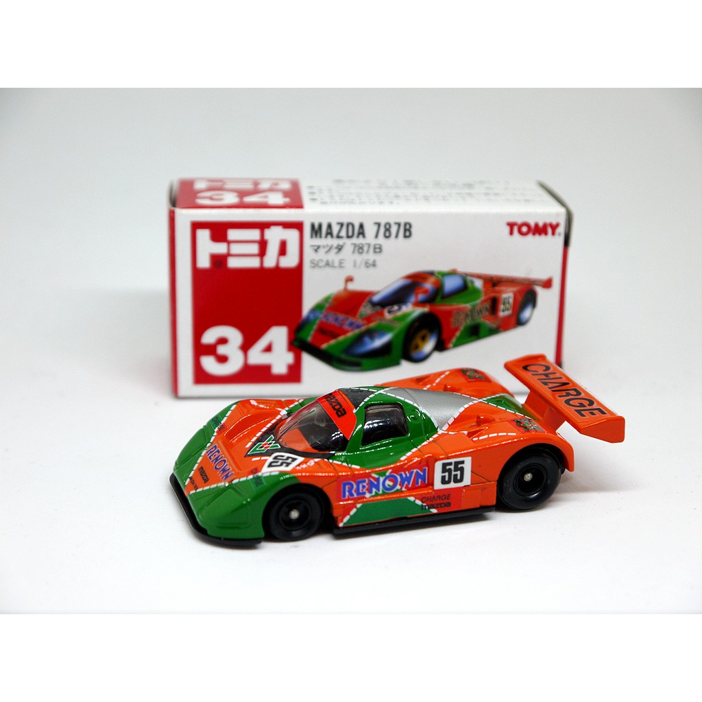 [李明育] TOMICA 絕版舊紅標 No.34 MAZDA 787B (貼紙已貼) | 蝦皮購物