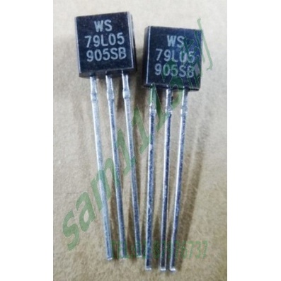 113線性 79L05 TO-92 WS 0.1A 5V 穩壓 L79L05 NJM79L05 >>20個 | 蝦皮購物