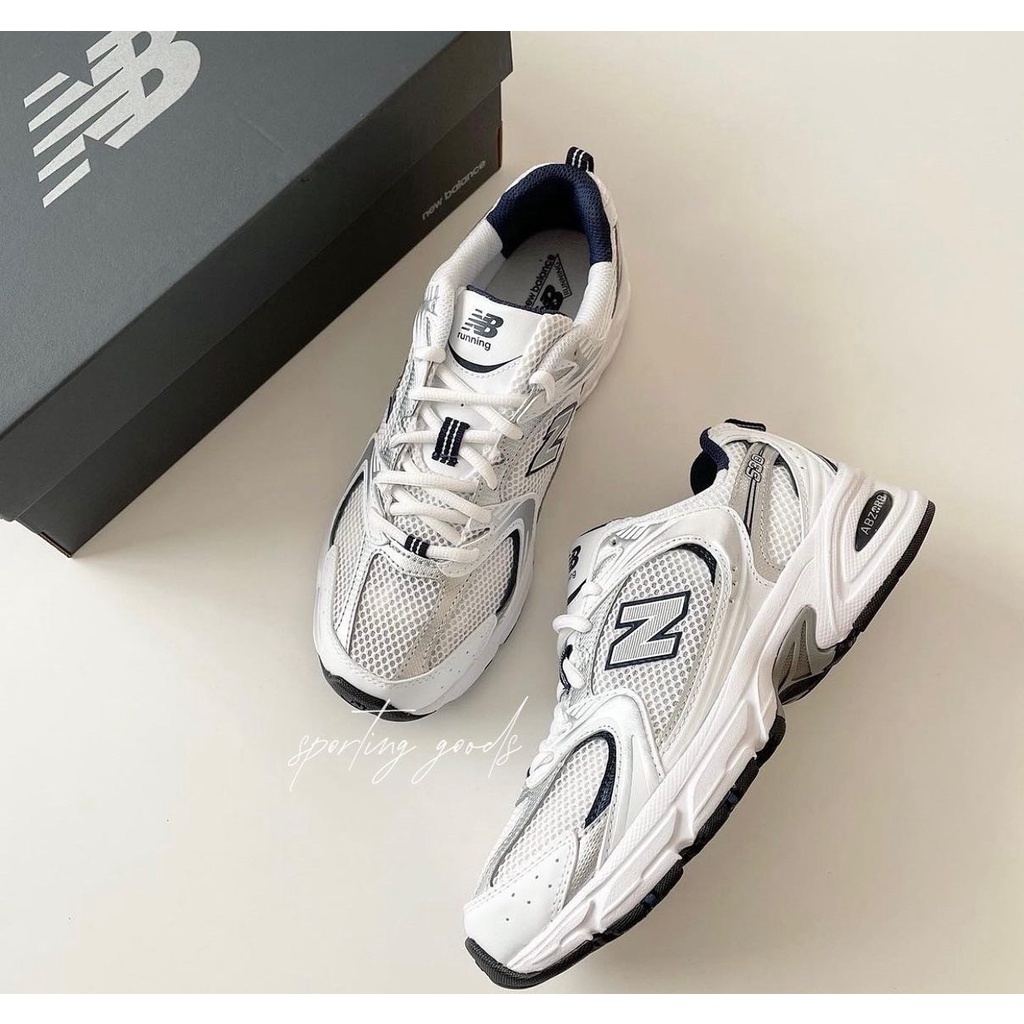 S.G NEW BALANCE 530 NB530 MR530SG 白銀 白藍 韓系 增高 百搭 運動鞋 男女鞋 情侶鞋 | 蝦皮購物