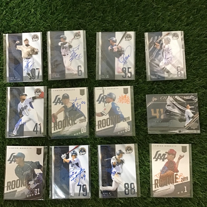 《現貨》2019年 球員卡《可挑款》中職 CPBL 球卡 Lamigo 樂天桃猿 | 蝦皮購物