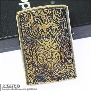 【ARMYGO】ZIPPO原廠打火機-日系-ARMOR鎧甲機-Amtigoe Floral 系列 (A款) | 蝦皮購物