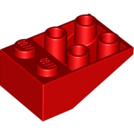 磚家 LEGO 樂高 紅色 Slope Inverted 33 3x2 反向 斜邊磚 斜面磚 斜磚 3747 2752 | 蝦皮購物