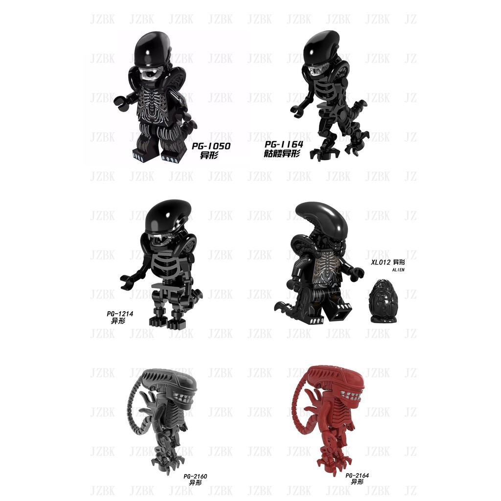 JZBK 積木人偶 POGO WM 異形 Alien PG1050 PG1164 PG1214 PG2160 | 蝦皮購物