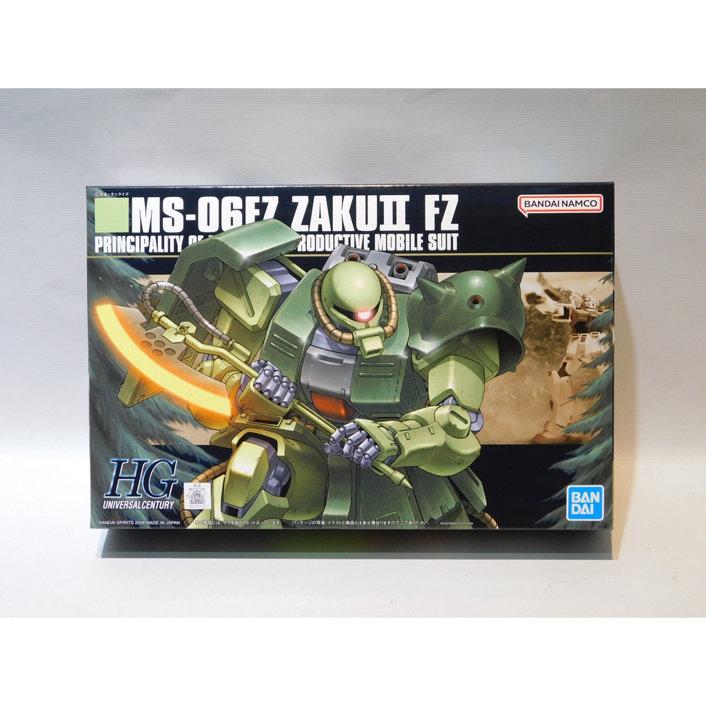 土城三隻米蟲 BANDA 組裝模型 HGUC 1/144 MS-06FZ ZAKU II FZ 綠薩克 改 087 | 蝦皮購物