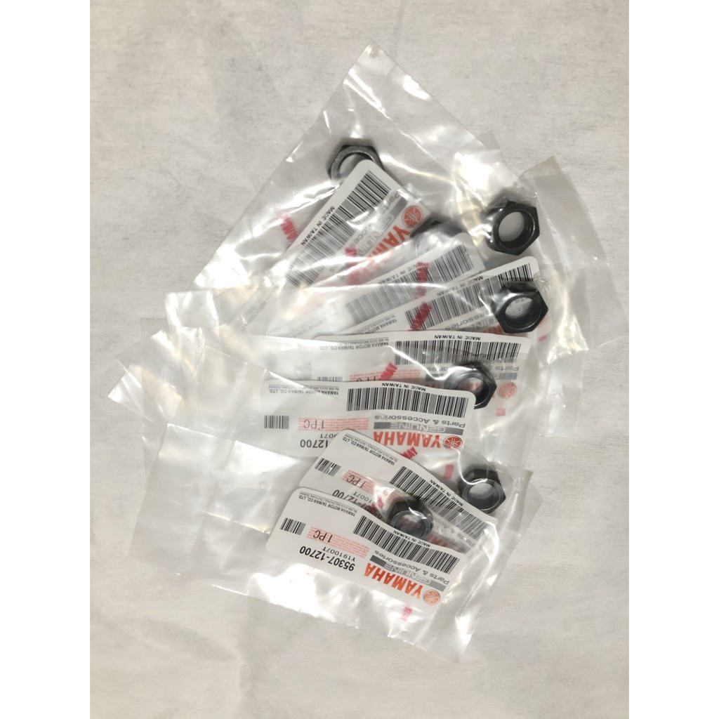 現貨 YAMAHA 山葉 原廠 前普利盤螺帽 95307-12700 勁戰 S-MAX GTR RAY BWS | 蝦皮購物