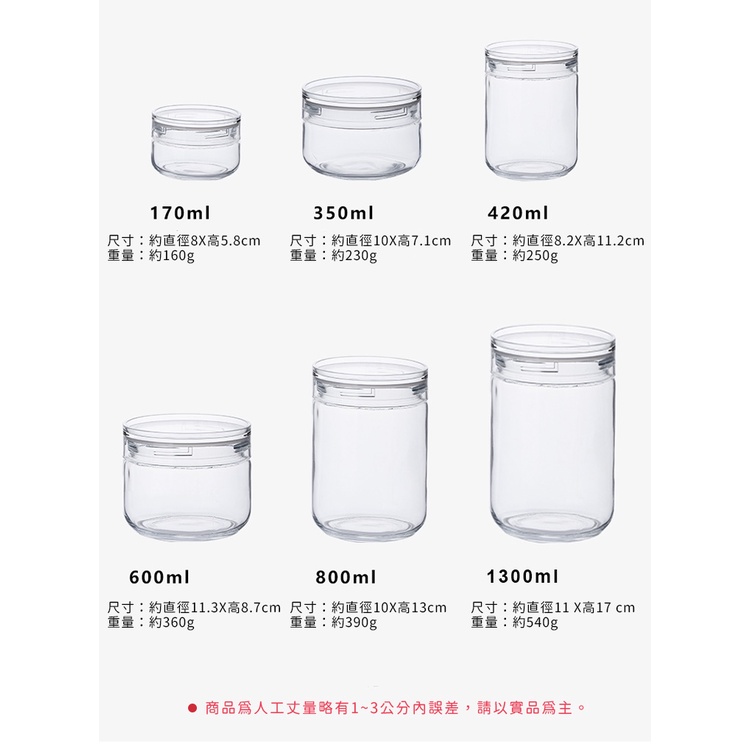 日本製透明玻璃儲存罐【日本星硝】Seisho Cellarmate保鮮罐/密封罐/玻璃罐/玻璃瓶/分裝瓶/果醬罐/醬料罐 | 蝦皮購物