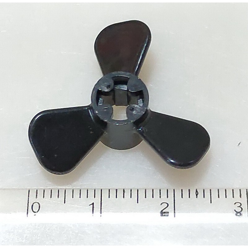 6041 604126 黑色 3葉 螺旋槳 風扇 十字孔 [正版LEGO 樂高類] | 蝦皮購物
