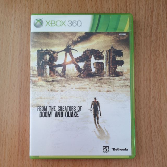 Xbox360 二手 RAGE（3CD） | 蝦皮購物