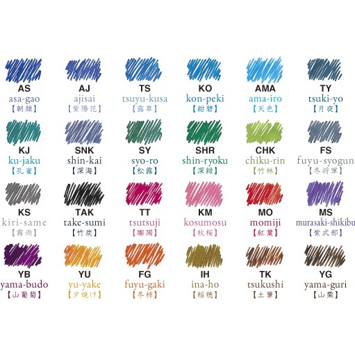 【中島商店】 百樂 PILOT INK-15 IRF-6S 色彩雫 mini 墨水 15ml 卡式墨水 | 蝦皮購物