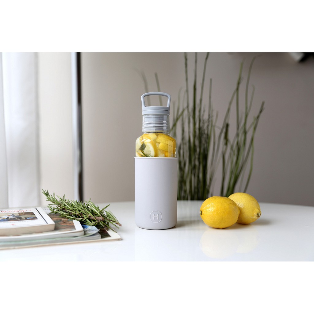 HYDY 時尚水瓶 590ml - Estiva系列 透明水瓶-雲灰 輕靚冷水瓶 透明水瓶 水壺 冷水瓶 運動水瓶 | 蝦皮購物