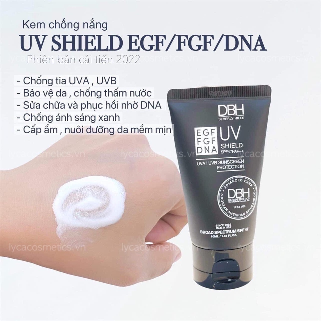 現貨 DBH UV Shield EGF/FGF/DNA 2022新版 隔離霜 Kem Chống Nắng DBH | 蝦皮購物