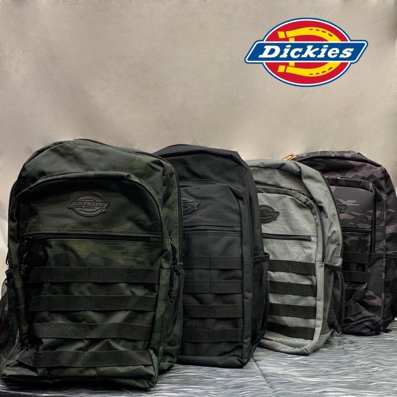 【MAFIA WORK】Dickies 大容量後背包 IBP02654 橫條 防潑水 黑 軍綠迷彩 黑迷彩 | 蝦皮購物