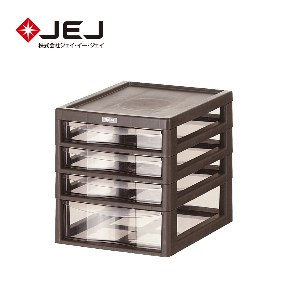 【日本 JEJ ASTAGE】APLOS A4系列 4抽桌上型文件小物收納櫃~2色 /文件櫃 收納櫃 抽屜櫃 小物收納 | 蝦皮購物
